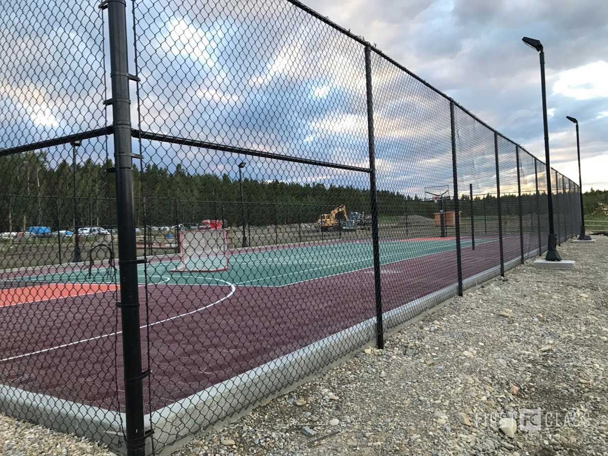 Chainlink Fencing in Calgary | First Class Fencing